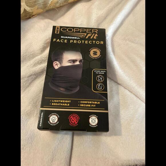 Accessories | New Copper Fit Face Protector Mask Gaiter Adult One Size ...